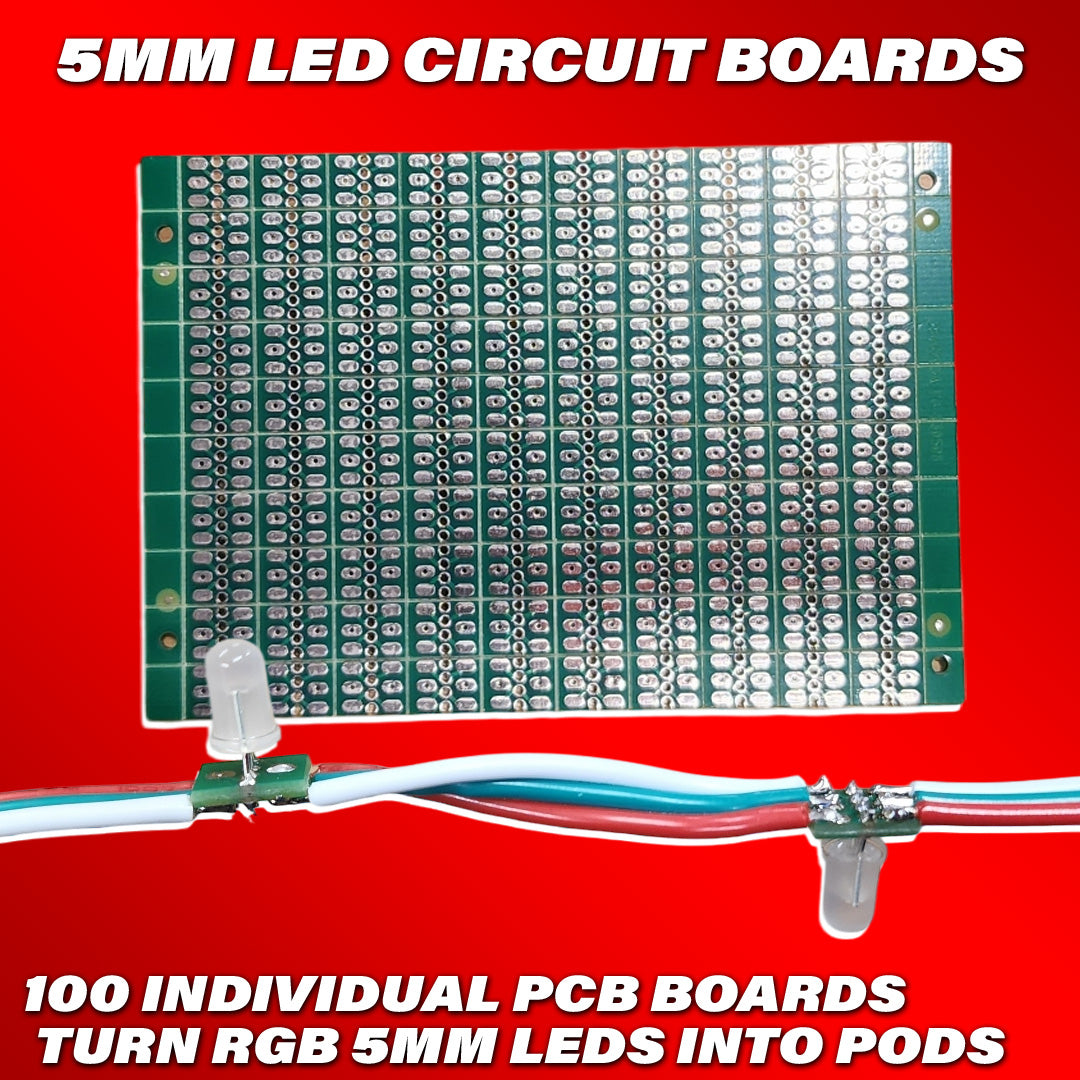 Flow Series 5mm PCB Panels - 100pcs – NATJU LIGHTING